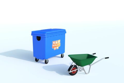 660 liter rolcontainer papier | L. Walet & Zn
